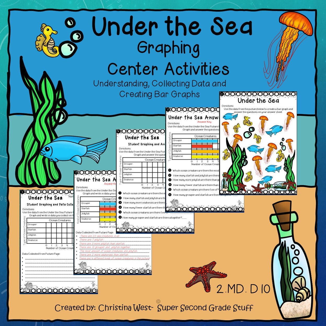 Graphing Data Using Bar Graphs Activities | 1st – 4th | Homeschool ...