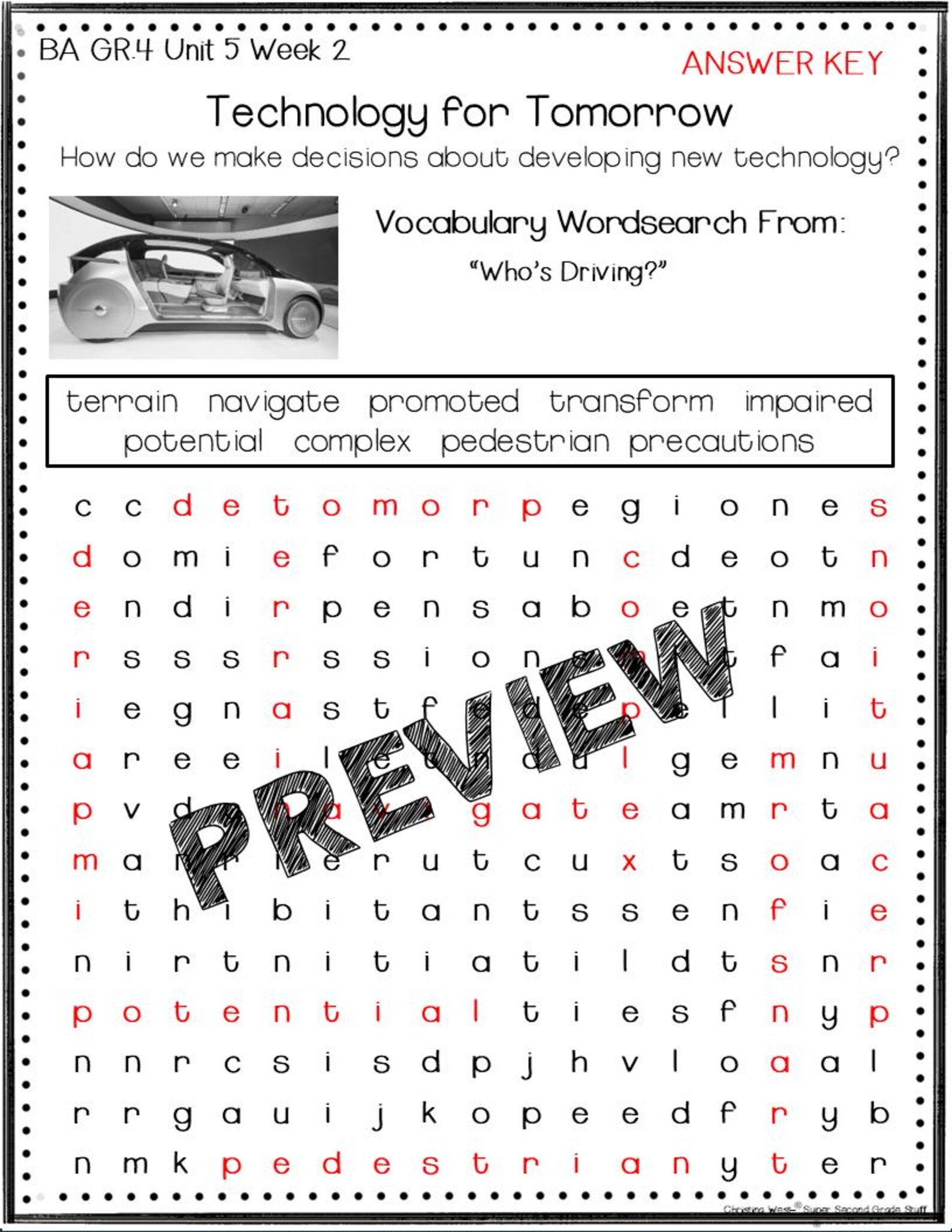 Benchmark Advance 2022 | 4th Grade | Unit 5 Three Weekly Tier 2 Vocab ...