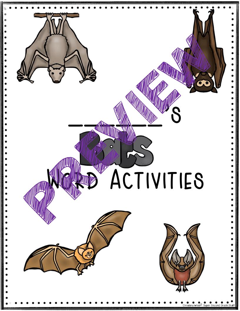 Bat Themed Math Activities 1st 3rd Comparing 2 Digit Numbers Printable ...