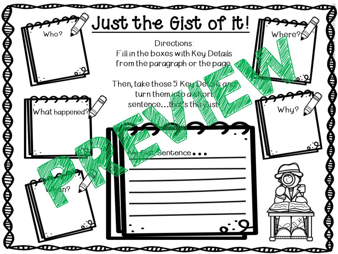 Reading Comprehension | Gist | Close Reading | Annotating | 1st – 4th ...