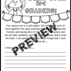 I Wish My Teacher Knew | Templates to "check In" With Students ...