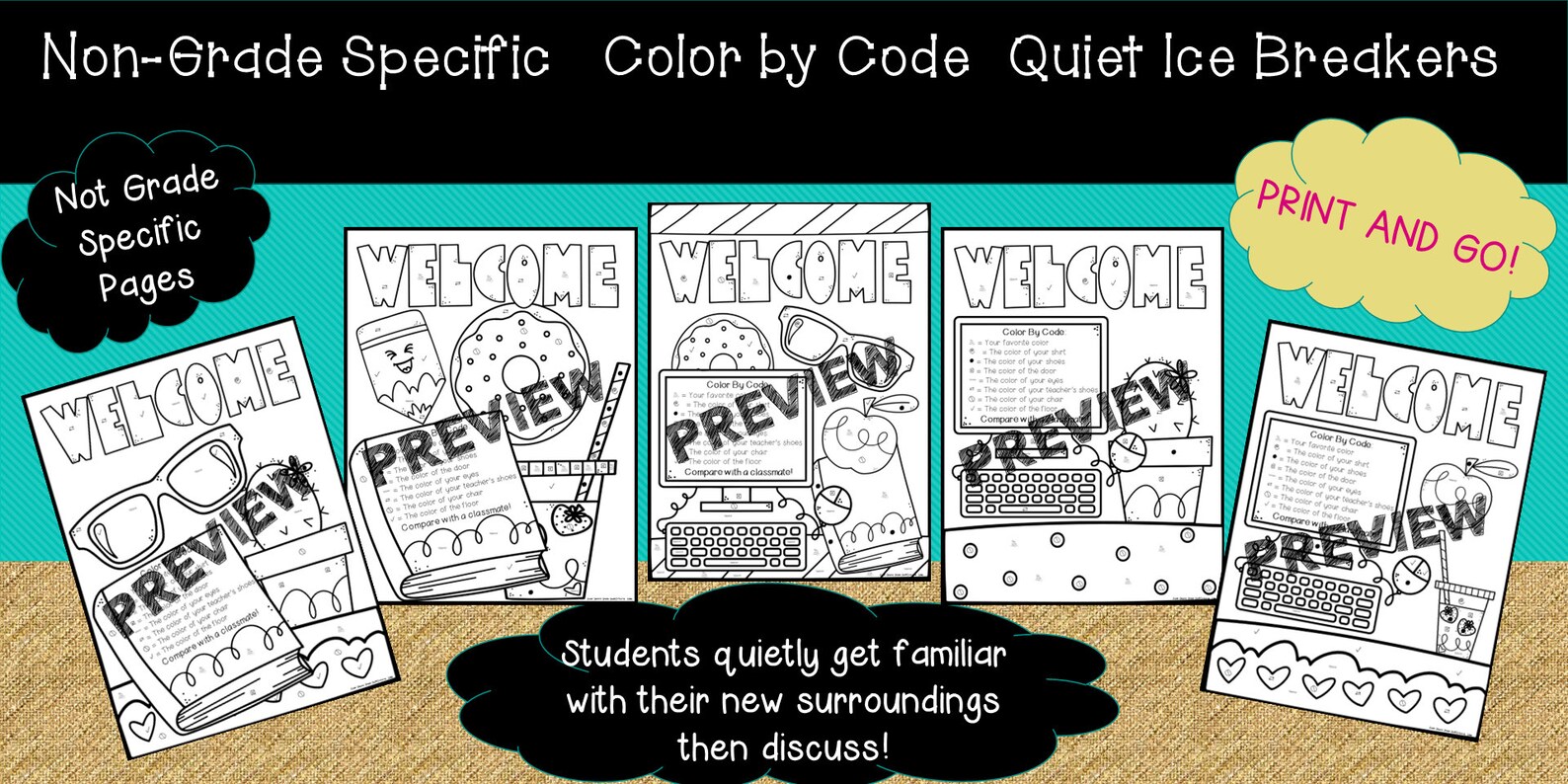Back to School | Ice Breaker Activity | 1st – 3rd | Homeschool ...