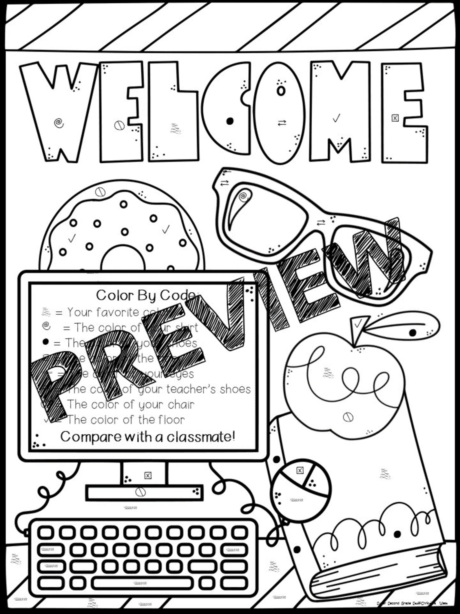 Back to School Ice Breaker Activity | 1st – 4th Grade | Printable ...