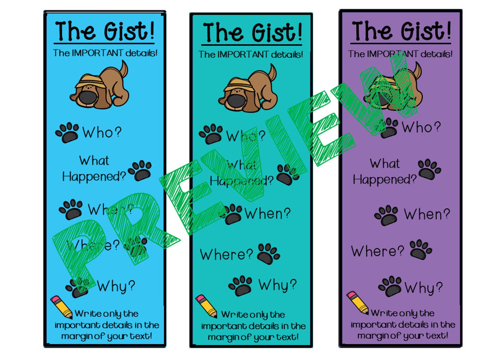 Reading Comprehension | Gist | Close Reading | Annotating | 1st – 4th ...
