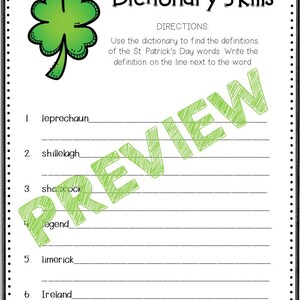 St. Patrick's Day Tales and Legends Activities | 1st – 4th | Homeschool ...