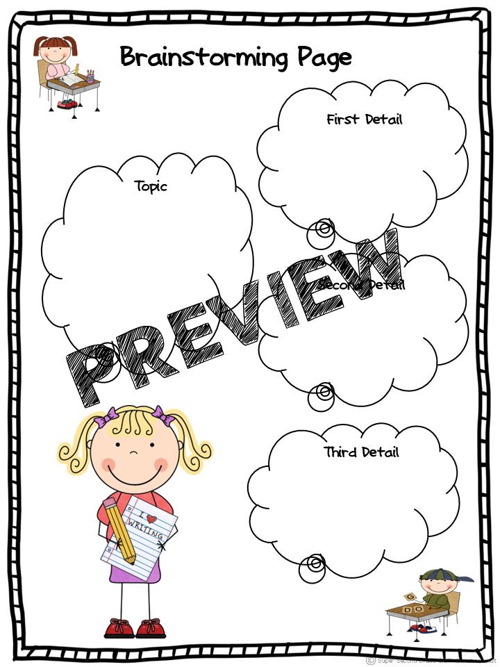 Step by Step Writing Templates | Graphic Organizers | Fun and Easy| 1st ...