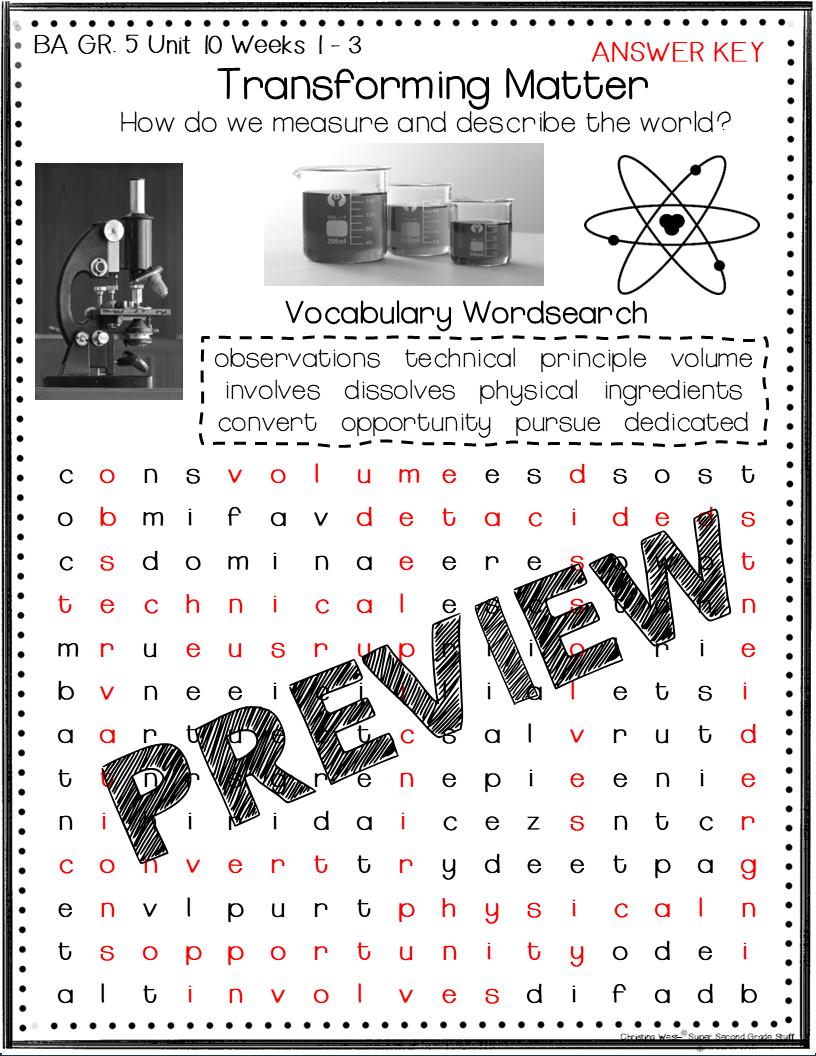 Benchmark Advance 2022 2.75| 5th Grade Units 1 - 10: Activities for ...