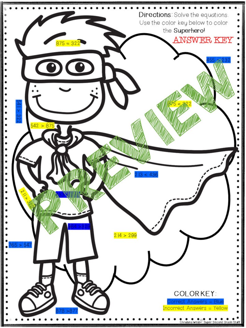 Comparing Three Digit Numbers | Comparison Symbols | Place Value ...