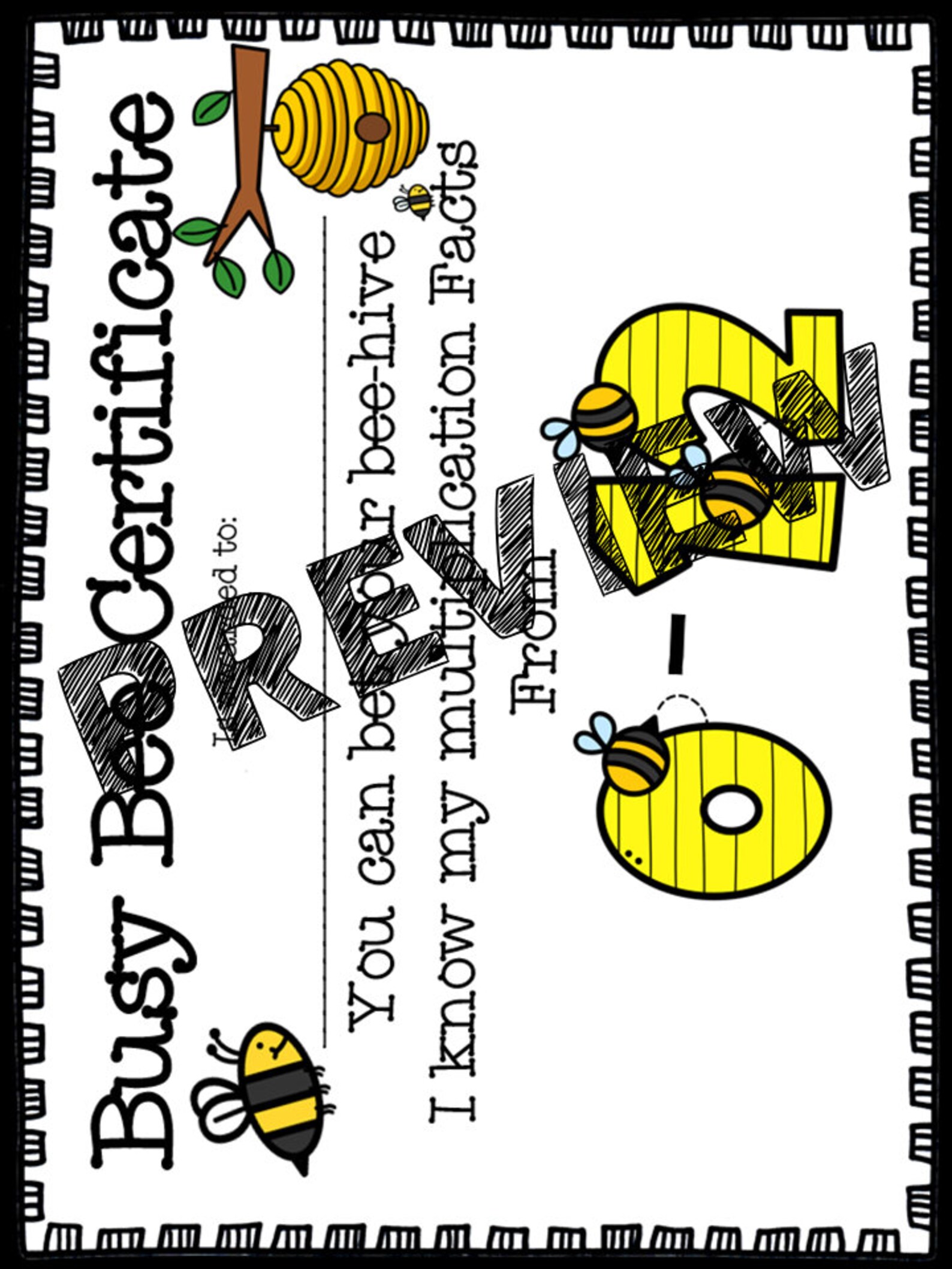 Multiplication Fact Tracker | 2nd – 5th | Homeschool | Printable ...