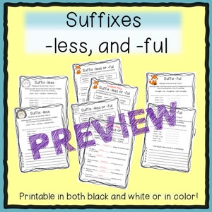 Prefix and Suffix Practice Worksheets | 1st – 5th | Homeschool ...