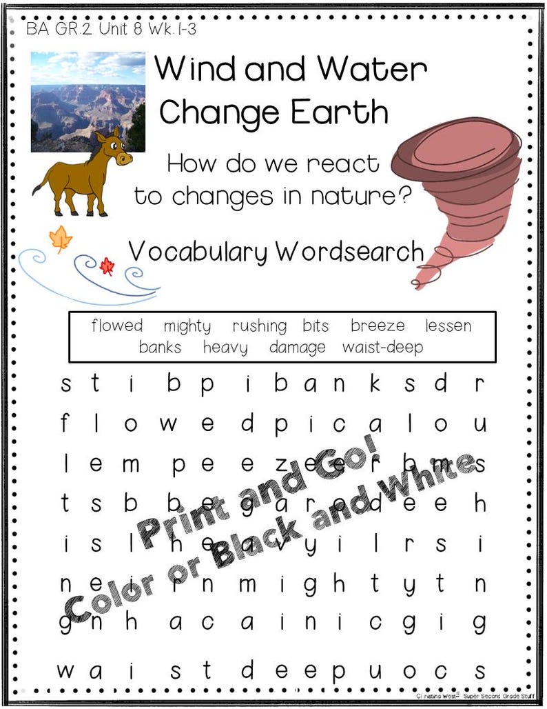 Benchmark Advance Aligned | 2nd Grade Unit 8: Activity for Kick off Day ...