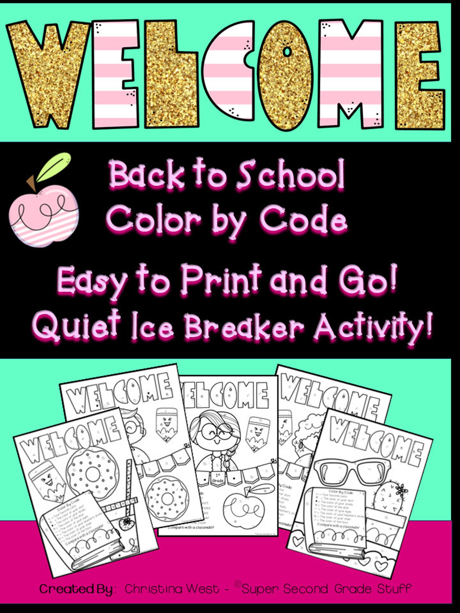 Back to School Ice Breaker Activity | 1st – 4th Grade | Printable ...