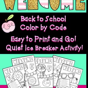Back to School Ice Breaker Activity | 1st – 4th Grade | Printable ...