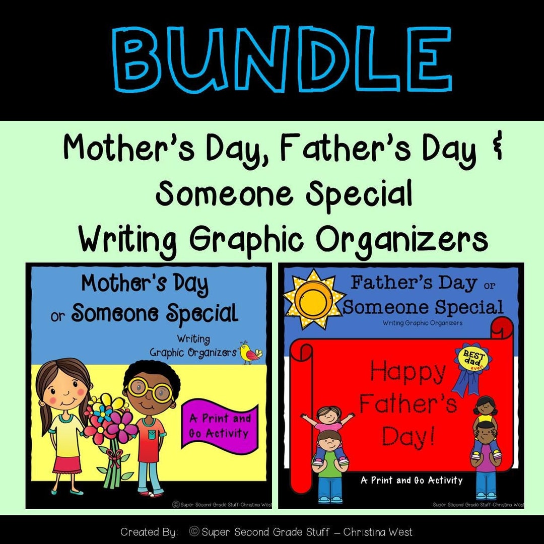Mother's Day Writing Templates | Graphic Organizers and Stationery ...