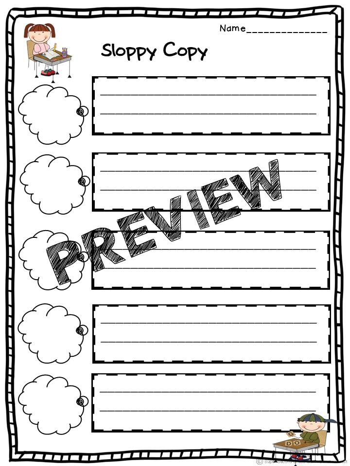 Step by Step Writing Templates | Graphic Organizers | Fun and Easy| 1st ...