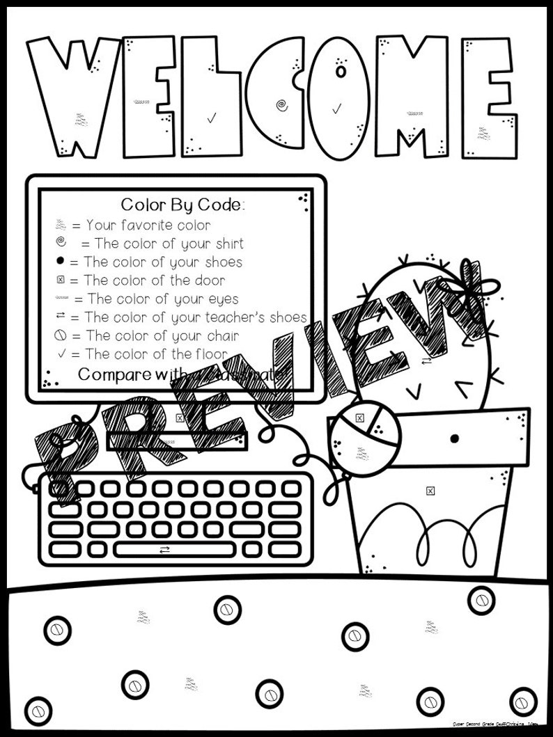 Back to School Ice Breaker Activity | 1st – 4th Grade | Printable ...