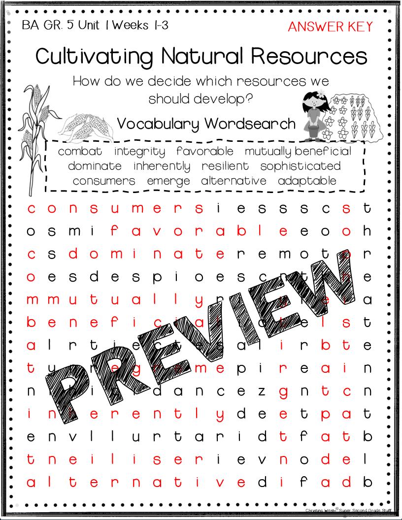 Benchmark Advance 2022 2.75| 5th Grade Units 1 - 10: Activities for ...