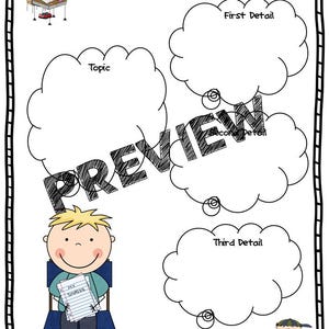 Step by Step Writing Templates | Graphic Organizers | Fun and Easy| 1st ...