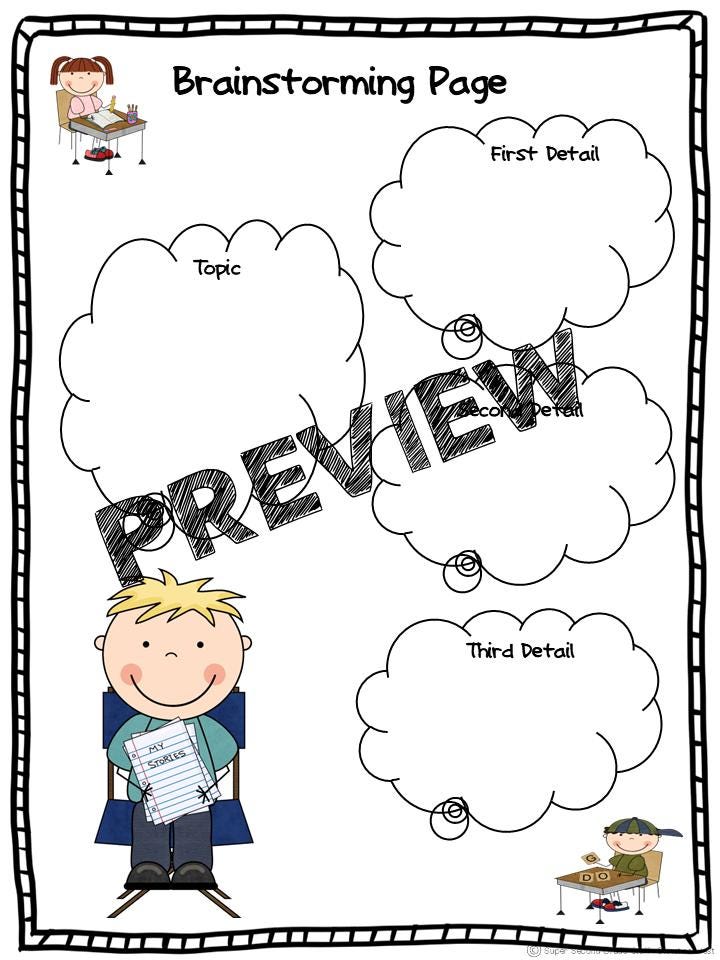 Step by Step Writing Templates | Graphic Organizers | Fun and Easy| 1st ...