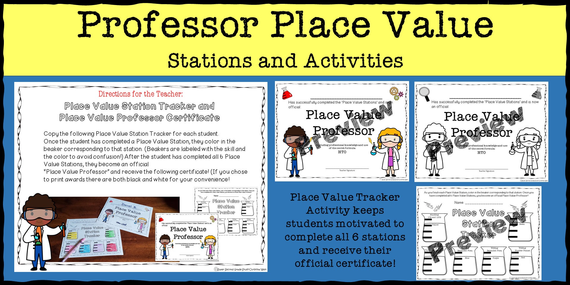 Place Value Bundle| Reading/writing Expanded Form | Reading/writing ...