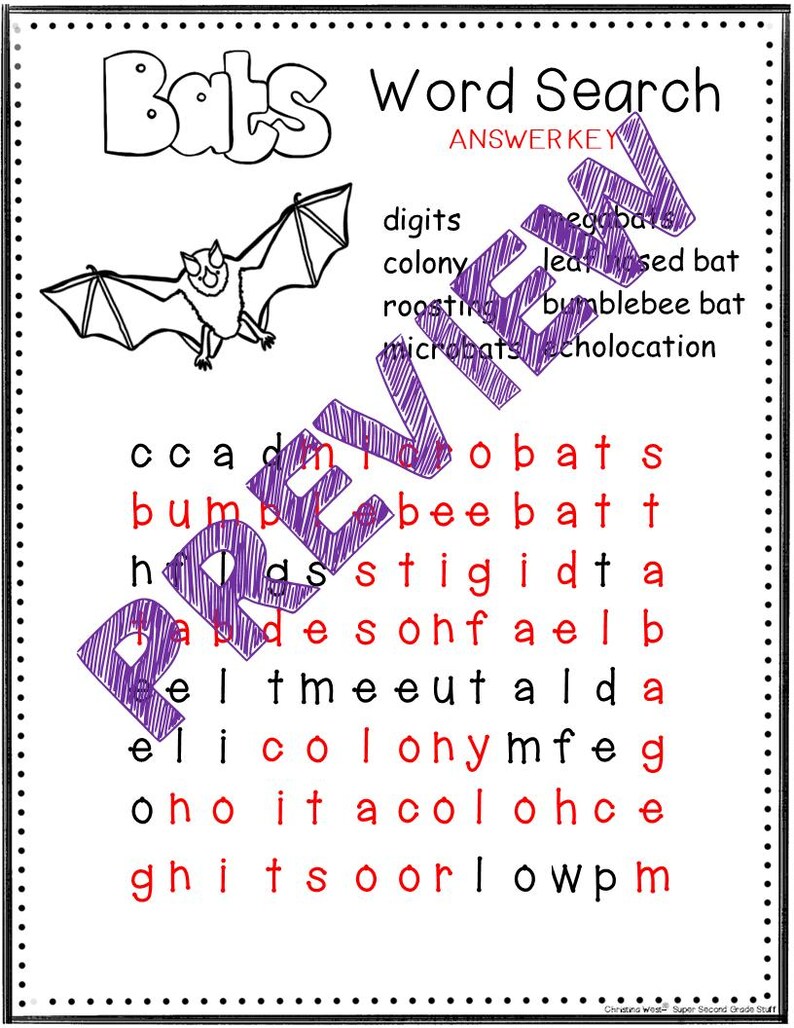 Bat Themed Math Activities | 1st – 3rd | Comparing 2 Digit Numbers ...