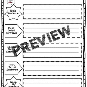 Step by Step Writing Templates | Graphic Organizers | Fun and Easy| 1st ...