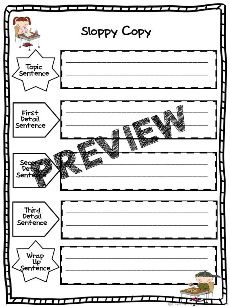Step by Step Writing Templates | Graphic Organizers | Fun and Easy| 1st ...