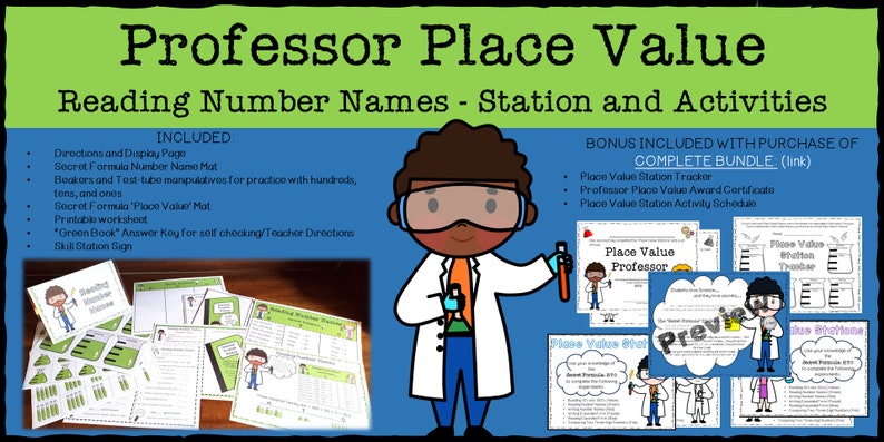 Place Value Bundle| Reading/writing Expanded Form | Reading/writing ...