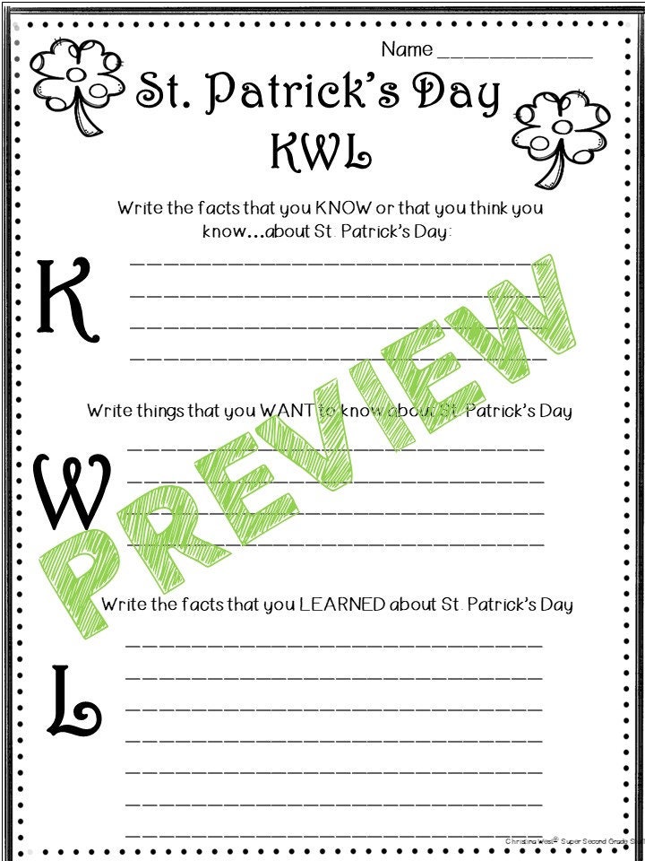 St. Patrick's Day Tales and Legends Activities | 1st – 4th | Homeschool ...