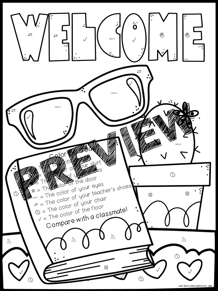 Back to School Ice Breaker Activity 1st 4th Grade Printable Worksheets ...