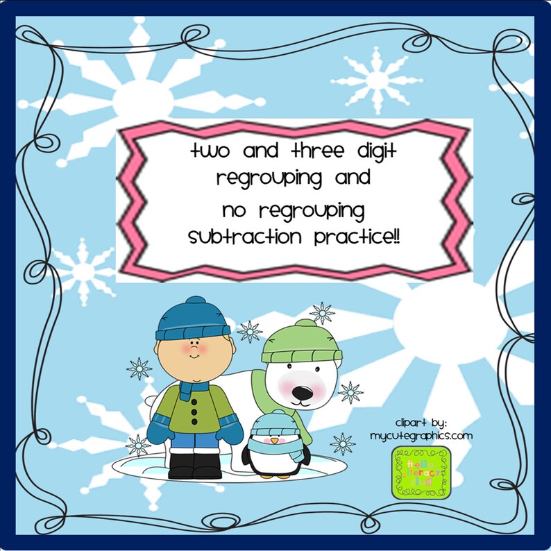 Two and Three Digit Addition and Subtraction| Regrouping and No ...