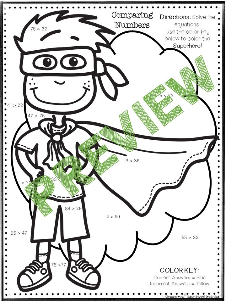 Comparing Two Digit Numbers | Comparison Symbols | Place Value ...