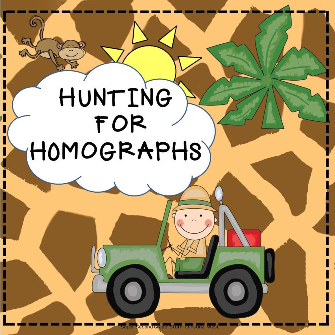 Hunting for Homographs Activities | 1st – 4th | Homeschool | Printable ...