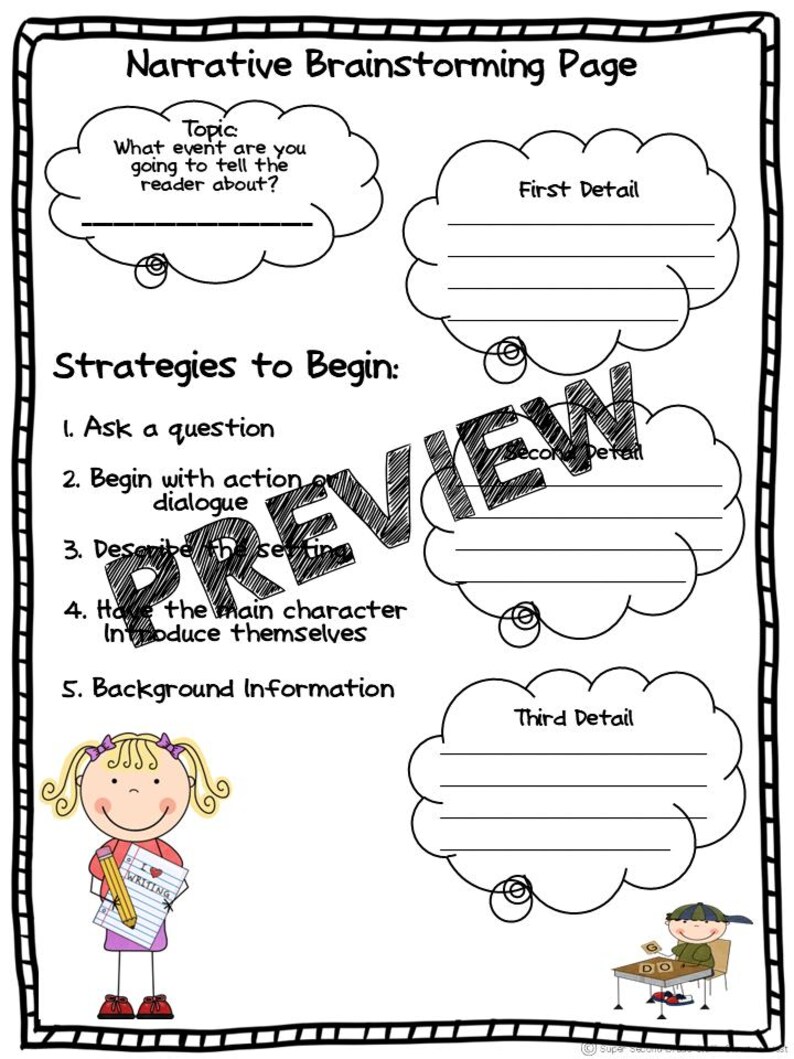 Step by Step Writing Templates | Graphic Organizers | Fun and Easy| 1st ...