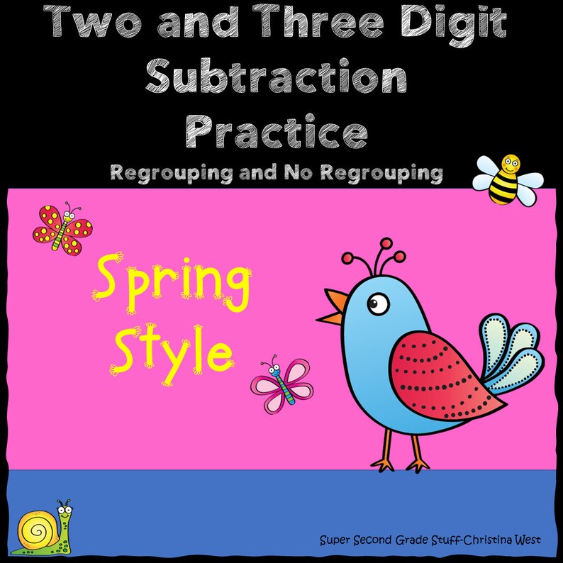 Two and Three Digit Addition and Subtraction| Regrouping and No ...