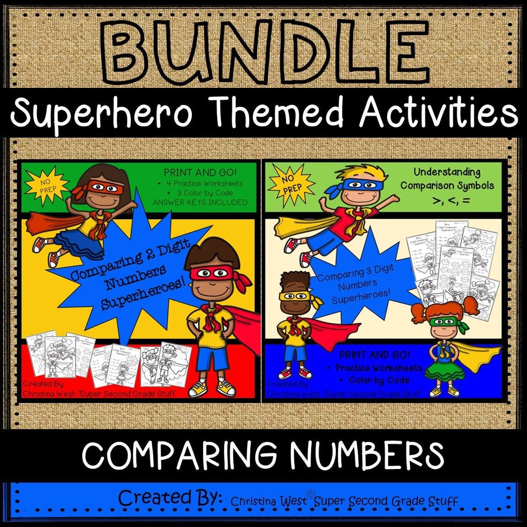 Comparing Three Digit Numbers | Comparison Symbols | Place Value ...
