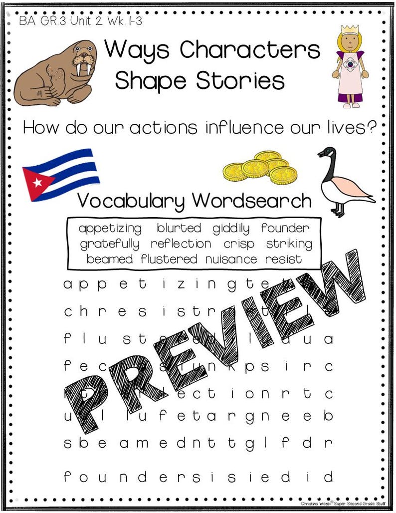 Benchmark Advance Aligned | 3rd Grade Unit 2: Activity for Kick off Day ...