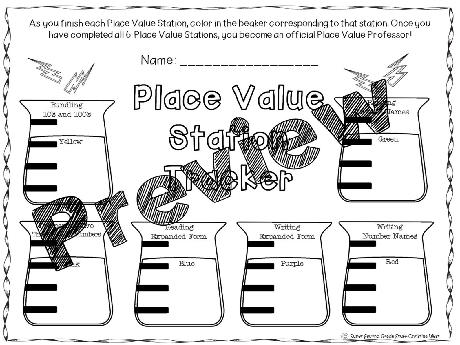Place Value Bundle Reading/writing Expanded Form Room Transformation ...
