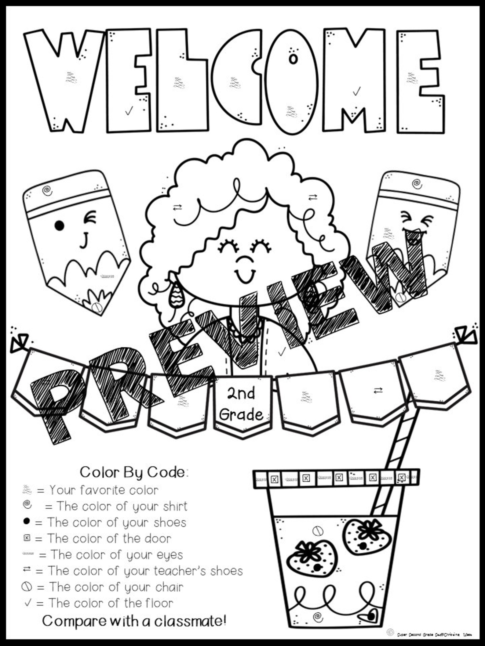 Back to School Ice Breaker Activity | 1st – 4th Grade | Printable ...
