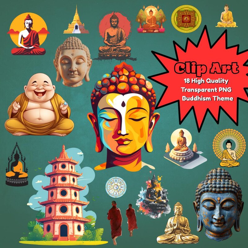 Buddhism Stickers - Etsy