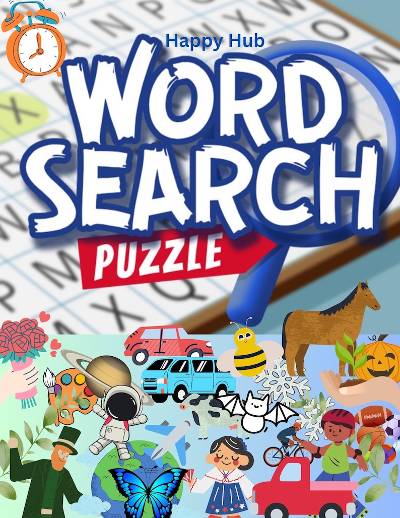 Printable Word Search Puzzle Book,wordsearch Activity All Ages,kids ...
