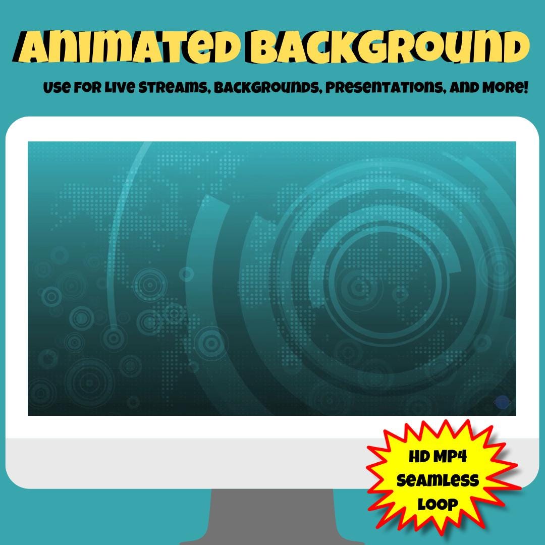 Seamless Loop Animation – Perfect for Streaming & Video Overlays ...