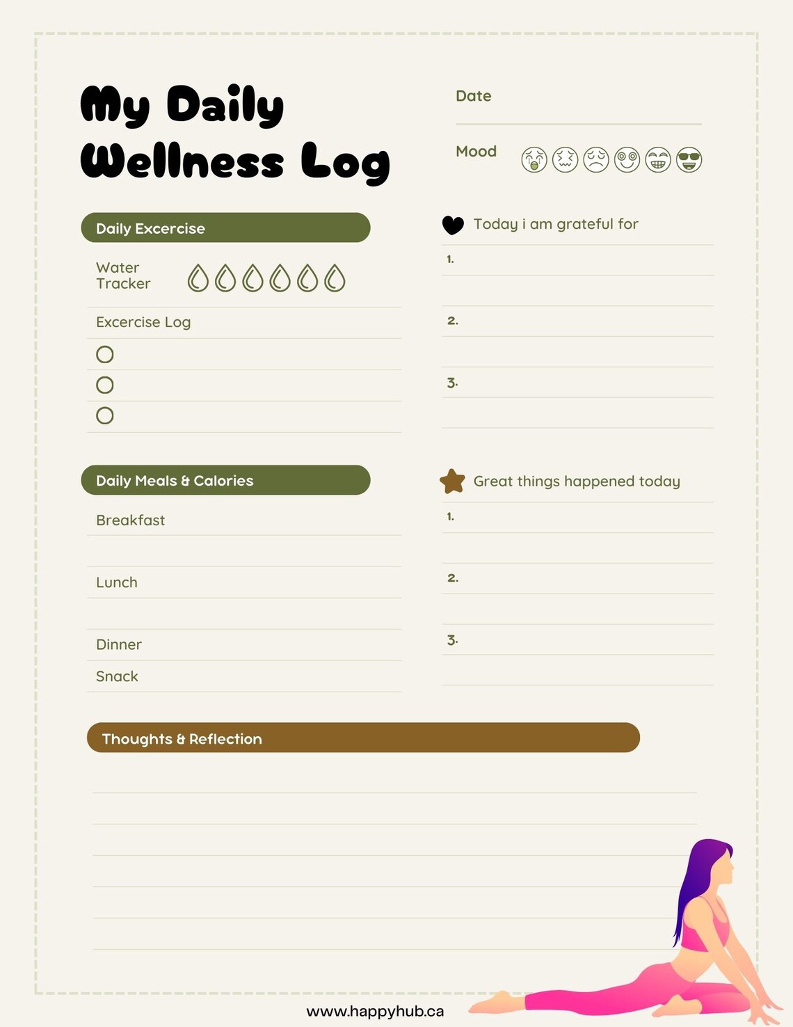 Mental Health Tracker, Mental Health Awareness,depression and Anxiety ...