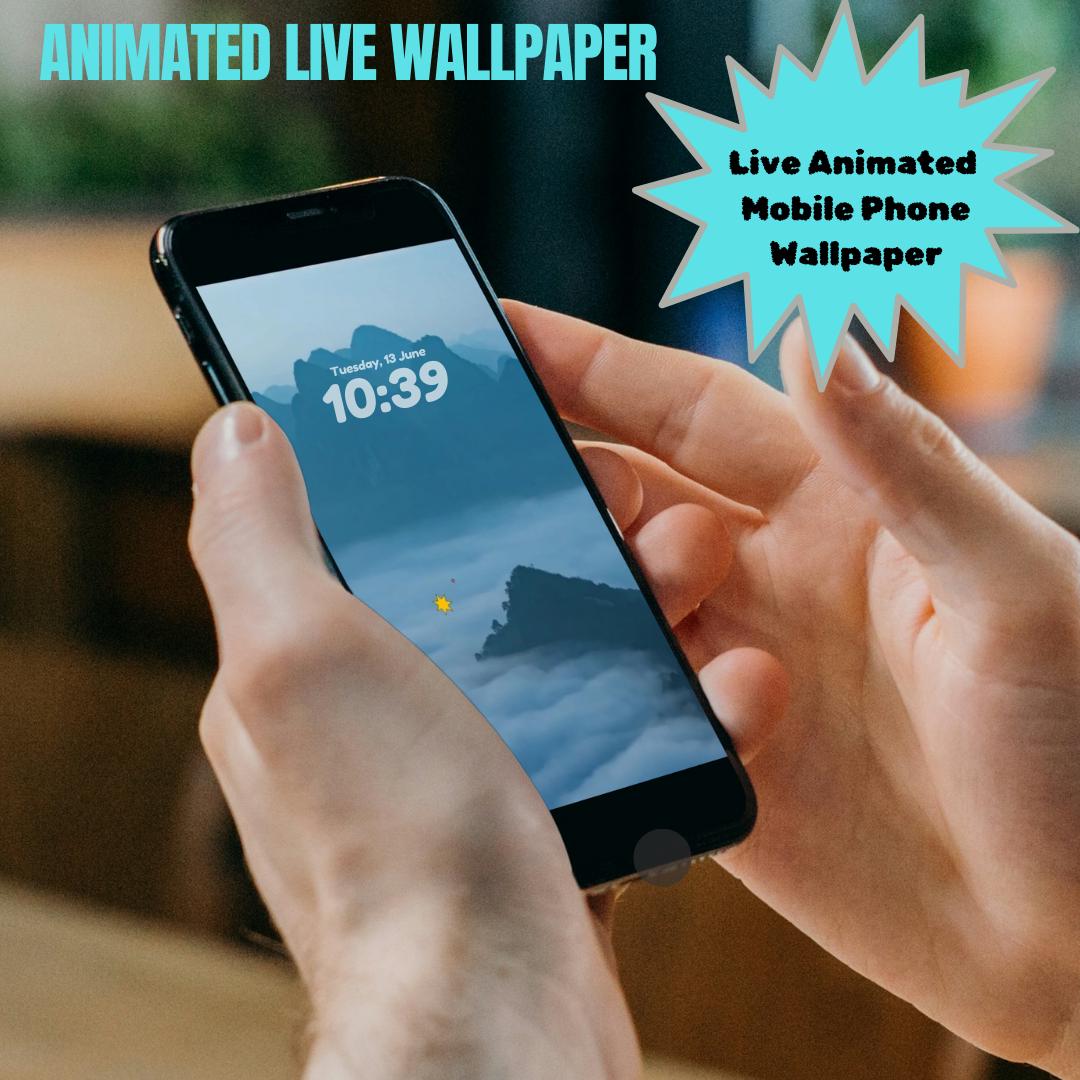 Live Wallpaper Animated Phone Video iPhone Background Ios Cell Tablet ...