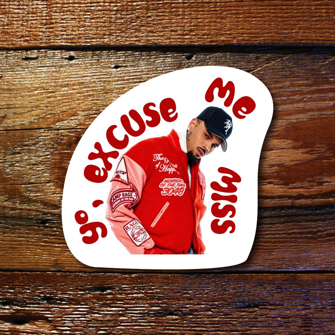 Chris Brown Sticker Pack - Etsy