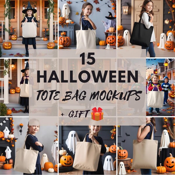 Spooky Scary Stuff Tote Bag, Halloween Tote Bag, Skeleton Tote Bag ...