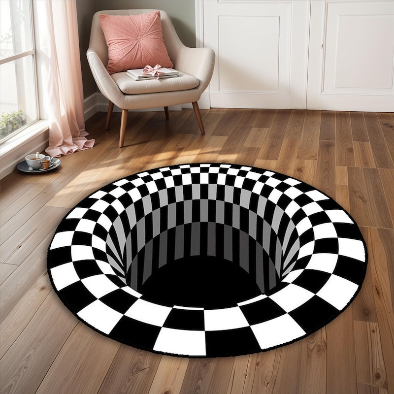 Optical Illusion Rugs - Etsy