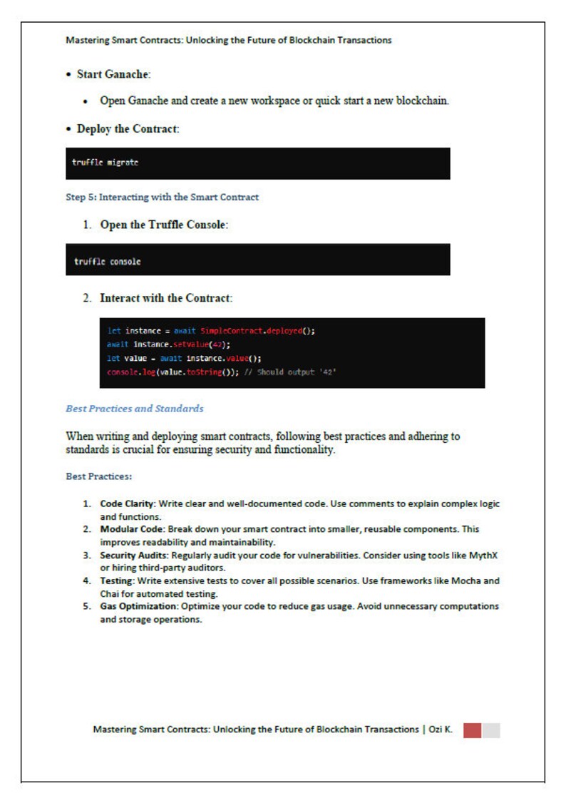 Mastering Smart Contracts: Unlocking the Future of Blockchain Transactions - Etsy