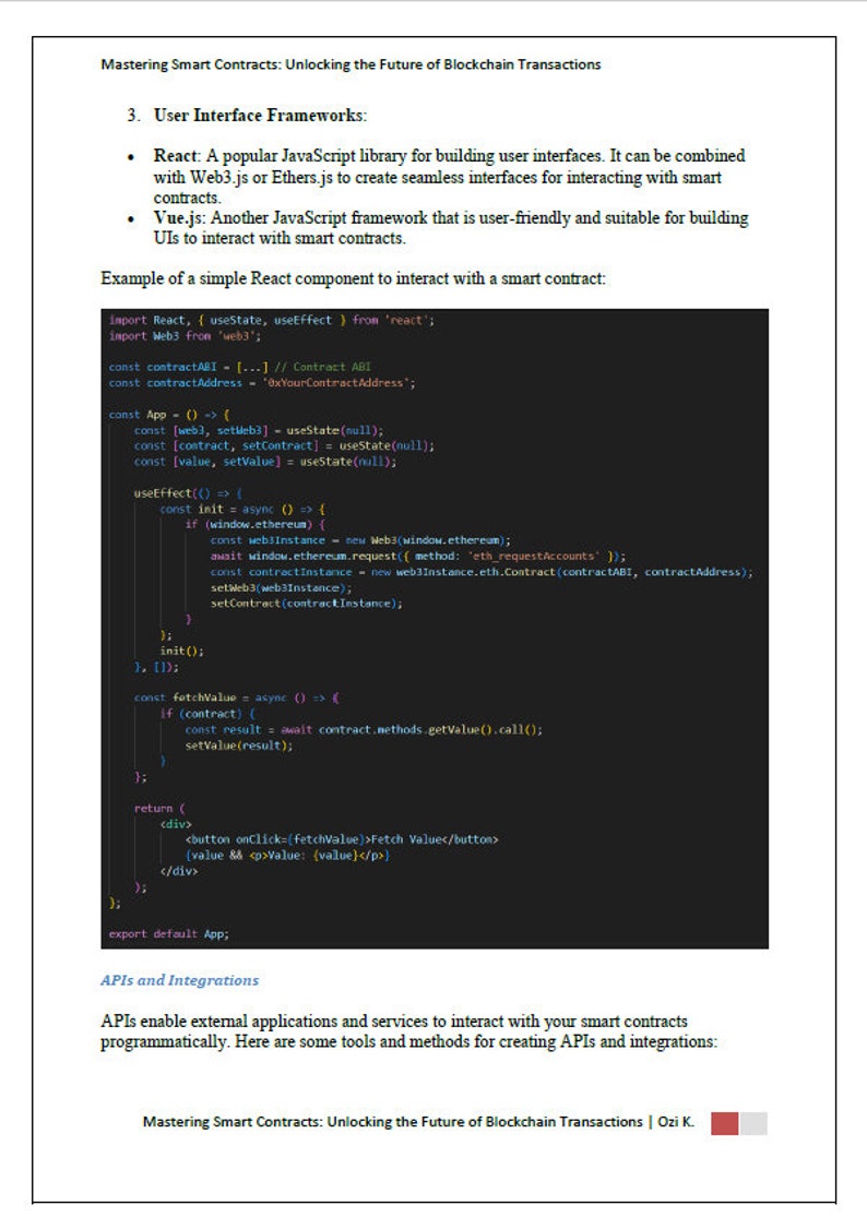 Mastering Smart Contracts: Unlocking the Future of Blockchain Transactions - Etsy