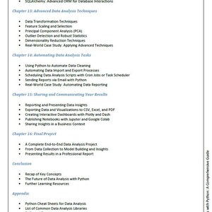 Data Analysis With Python: A Comprehensive Guide - Etsy